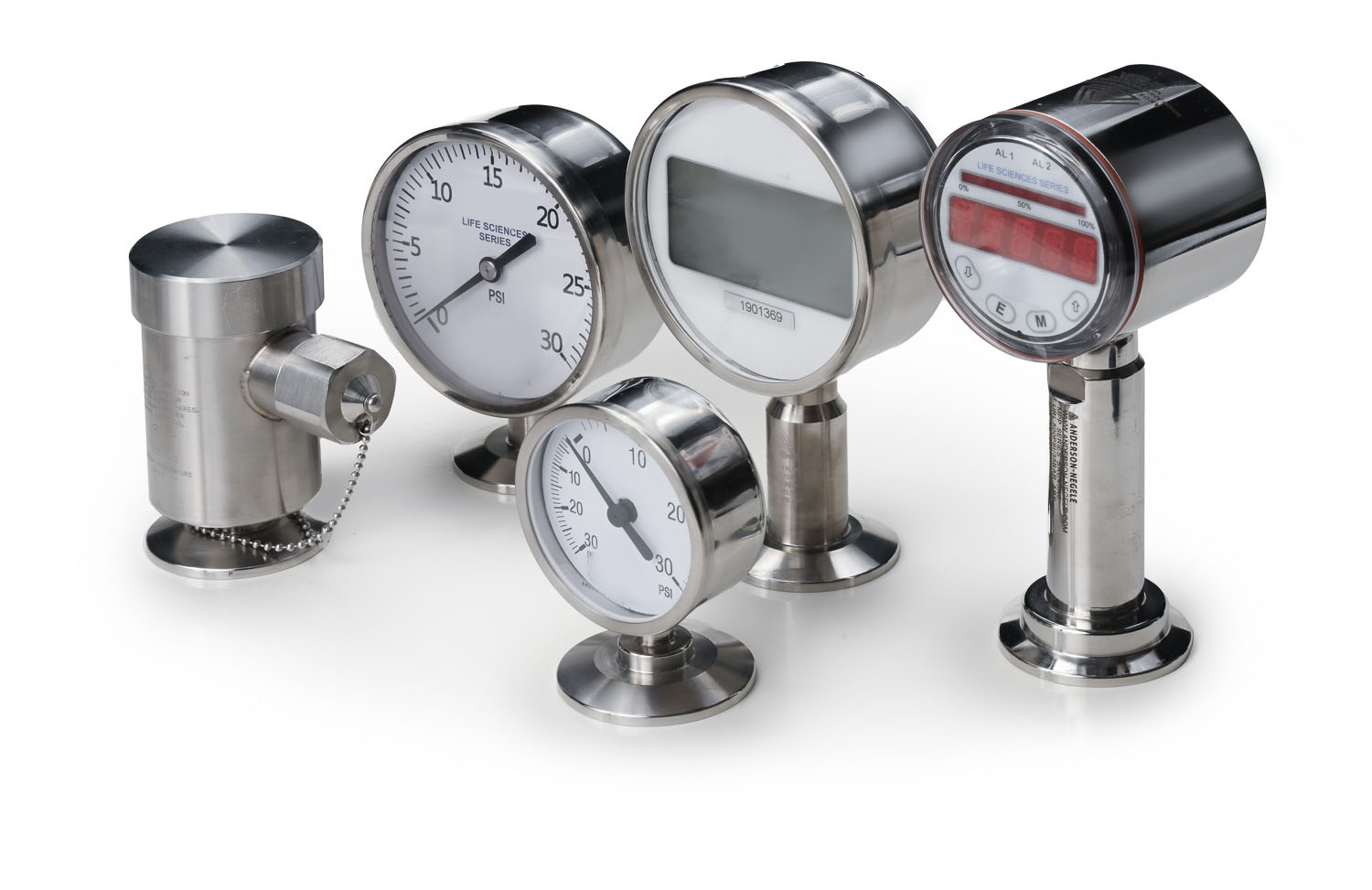 aSURE Instrument Tee - with Built-In Diaphragm | SaniSure