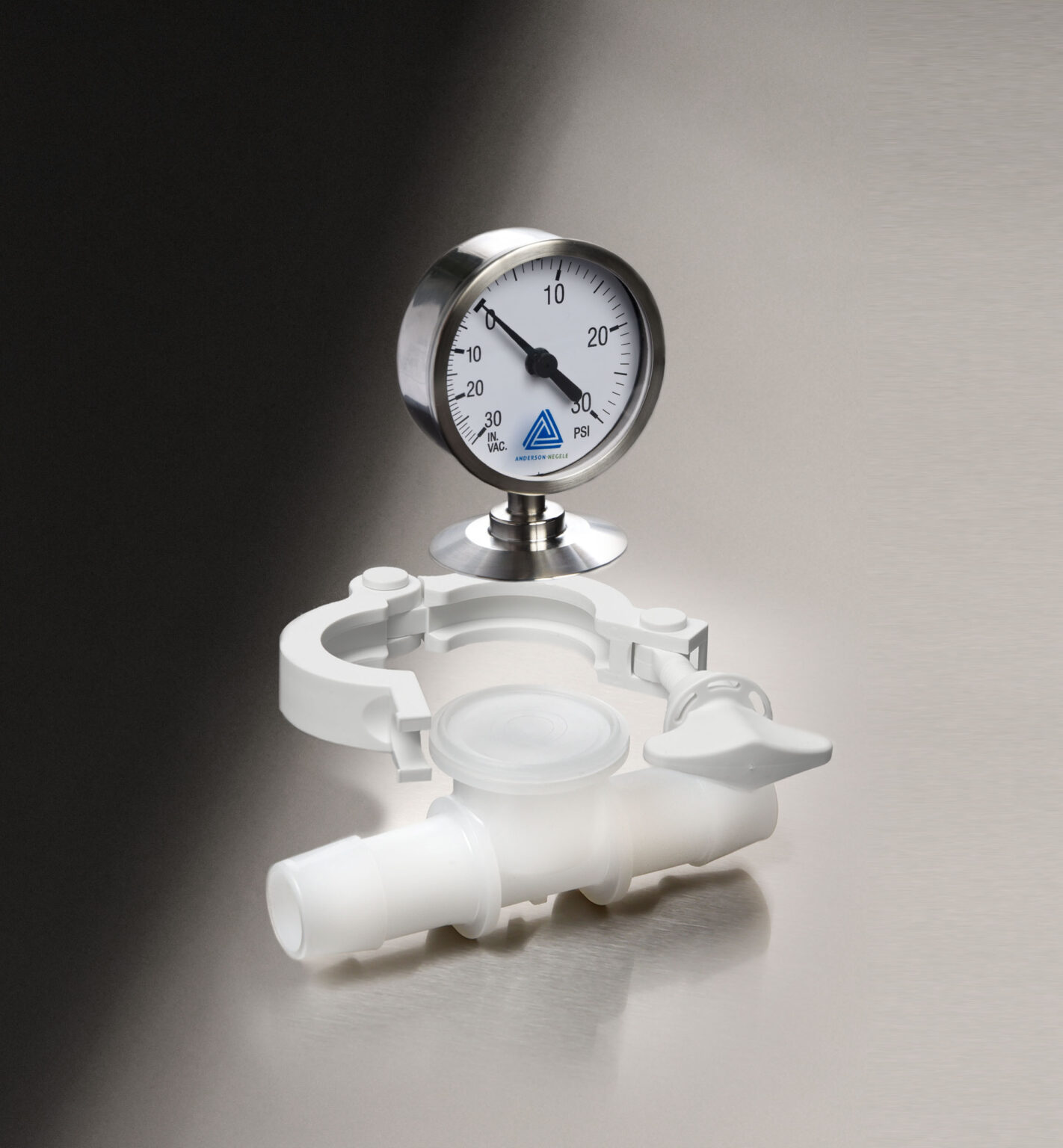 aSURE Instrument Tee - with Built-In Diaphragm | SaniSure